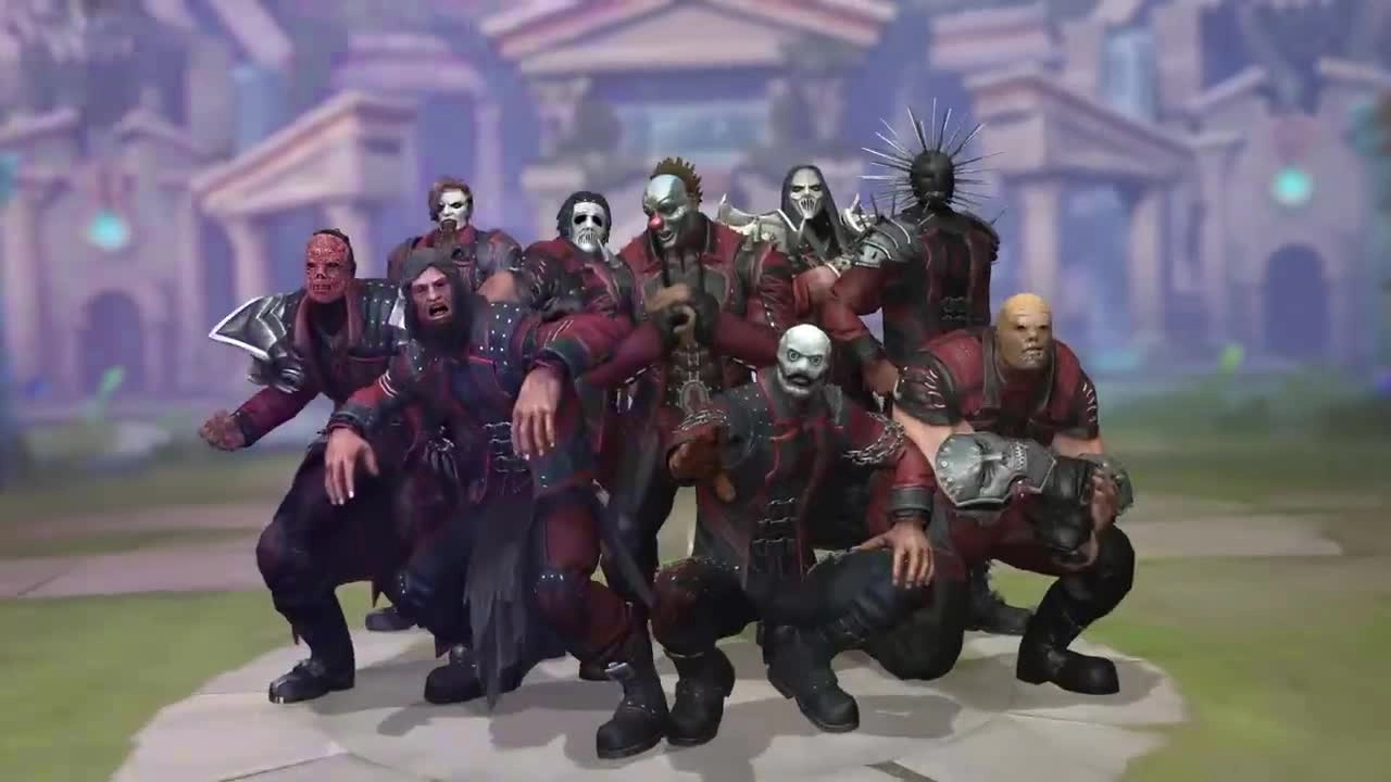 Trailer: Metalband Slipknot straks speelbaar in SMITE