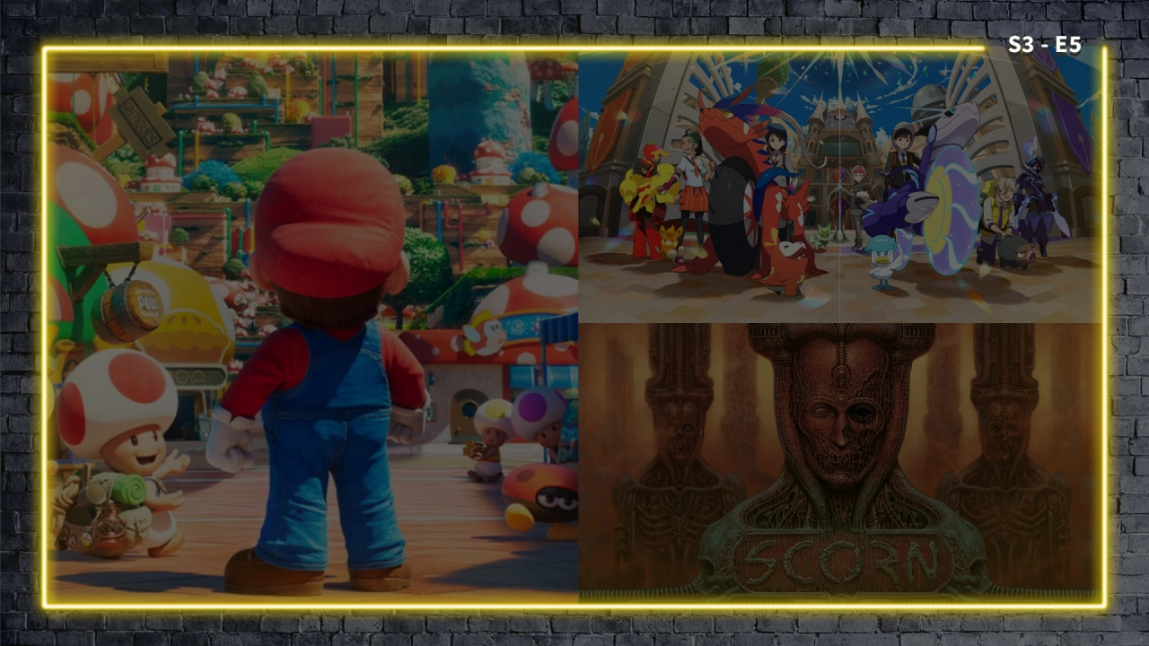Game Over Podcast: S3, E5 - Super Mario Bros, Scorn & Pokémon