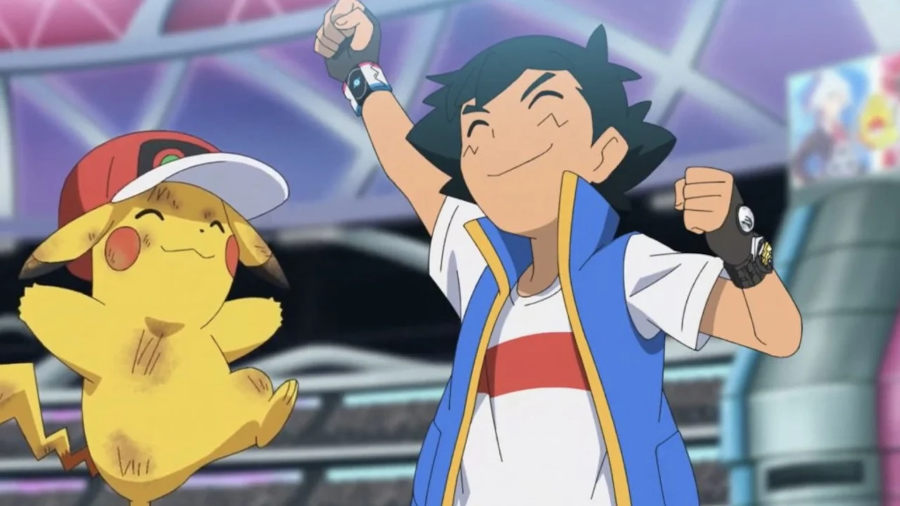 Series: Pokémon-avontuur Ash Ketchum en Pikachu nadert einde