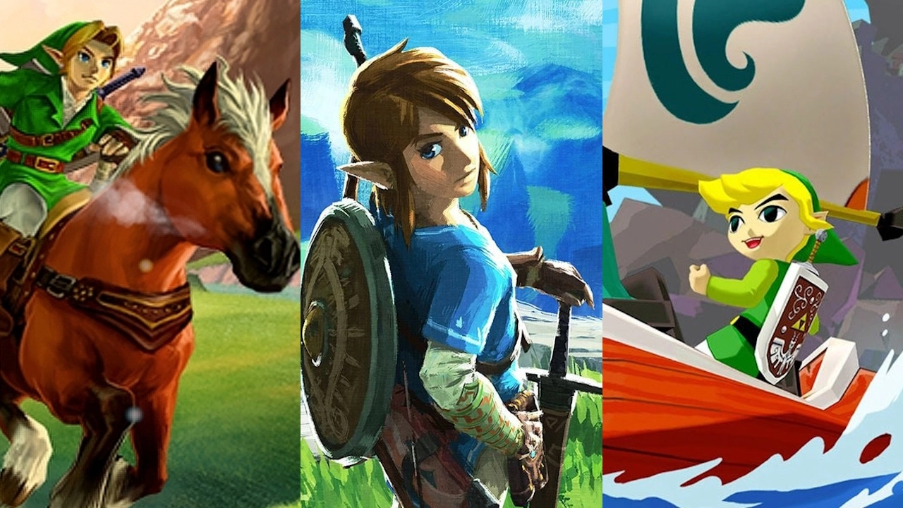 Top 10: The Legend of Zelda-games