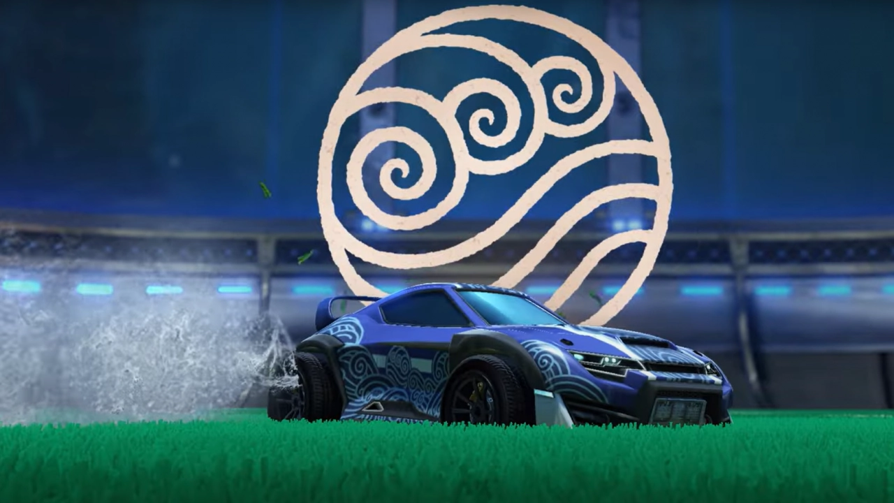 Avatar The Last Airbender bundel gelanceerd in Rocket League