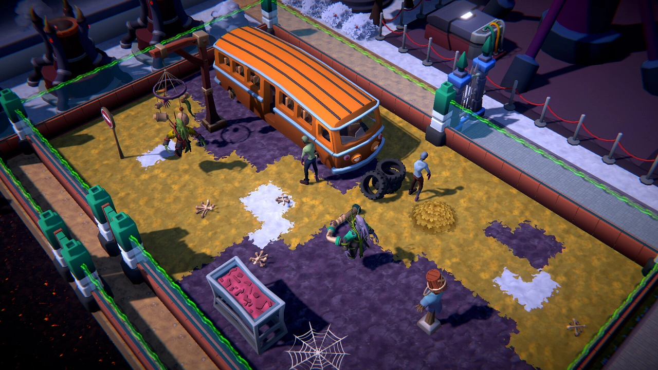 Show vampieren, zombies en weerwolven in Monster Zoo Tycoon